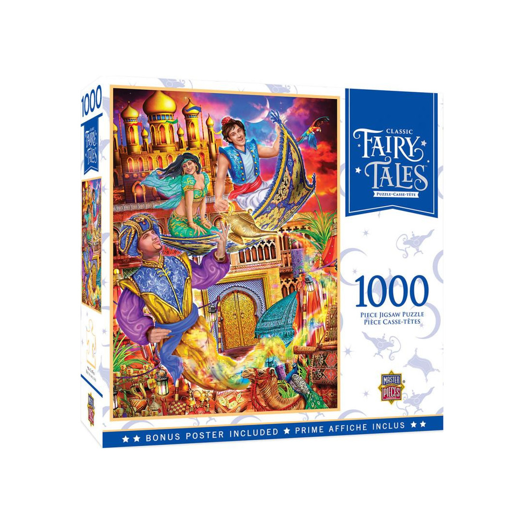 Master Pieces Classic Fairy Tales Aladdin Puzzle 1,000 Pcs