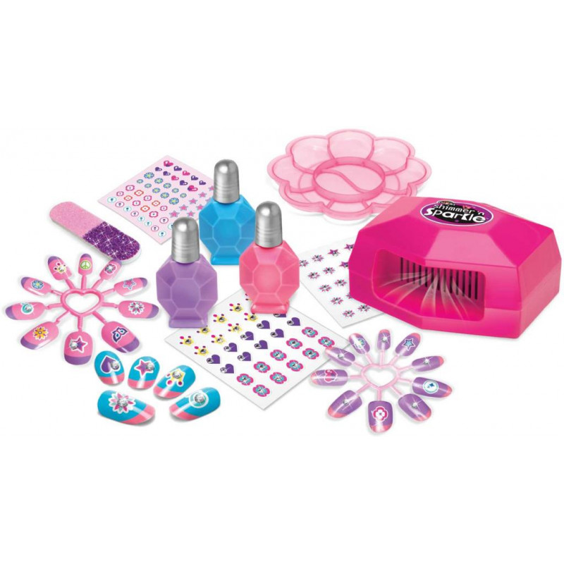 Shimmer N Sparkle Manicure Magic Nail Studio | Mr Toys Toyworld