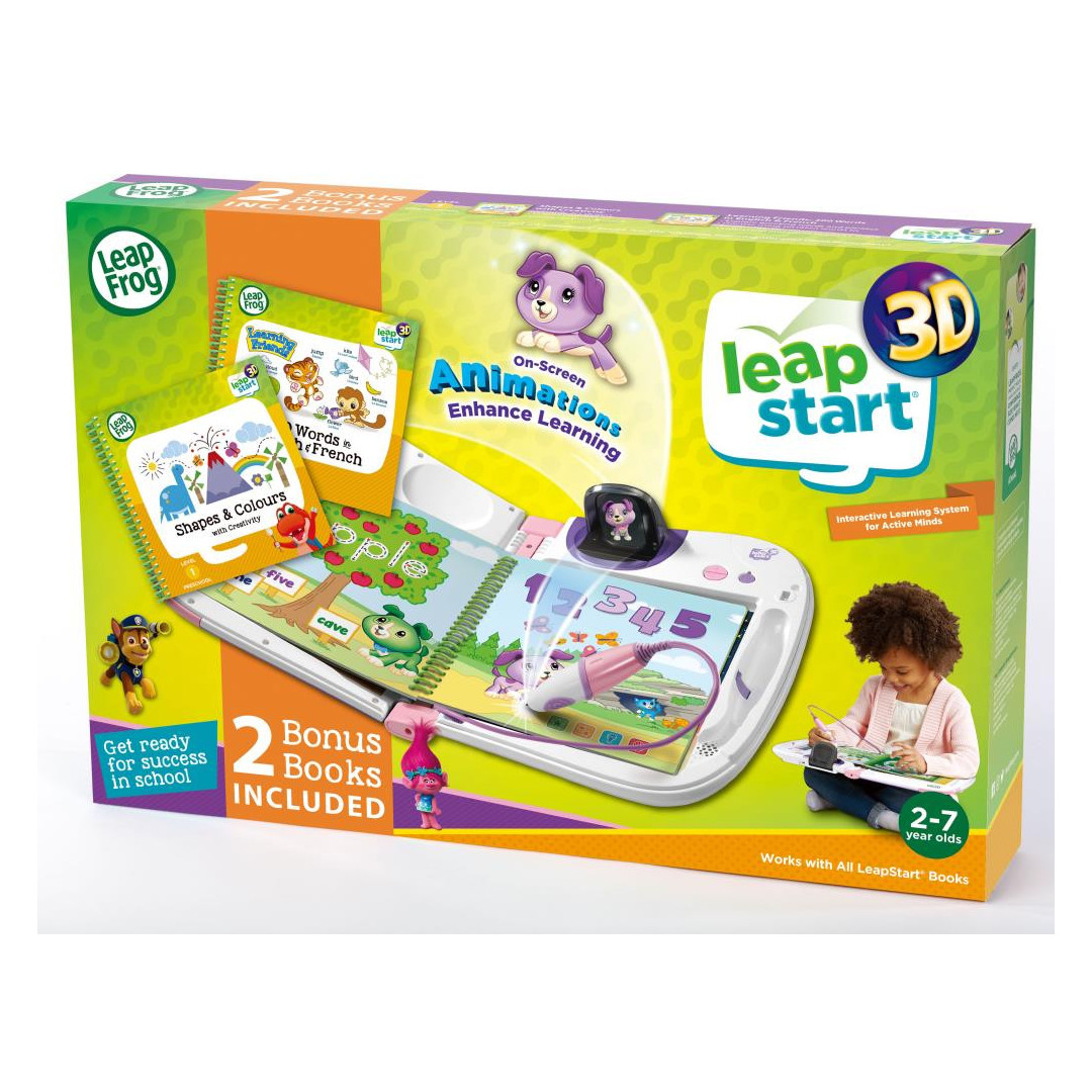 Leapstart 3D Interactive Learning Bundle Pink | Mr Toys Toyworld