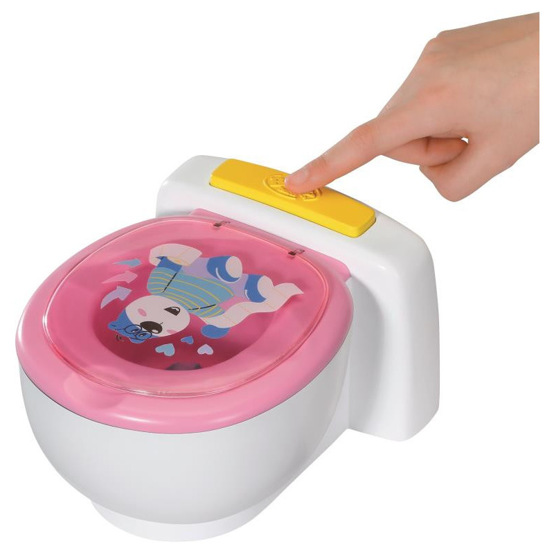 Baby Born Bath Poo-Poo Toilet 43cm - Afterpay Available!
