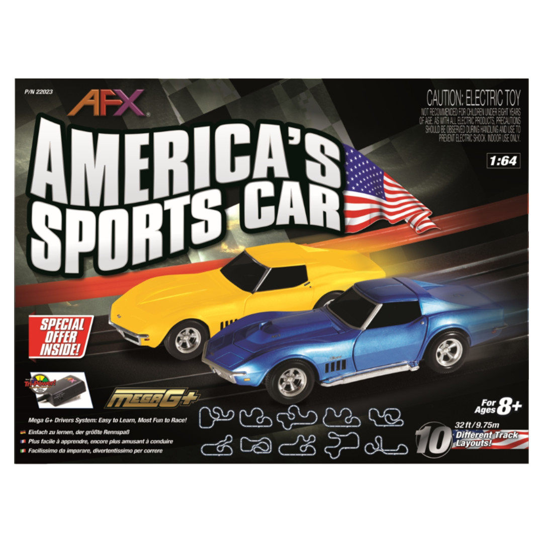 AFX Corvette 's Sports Car Set - Afterpay Available!
