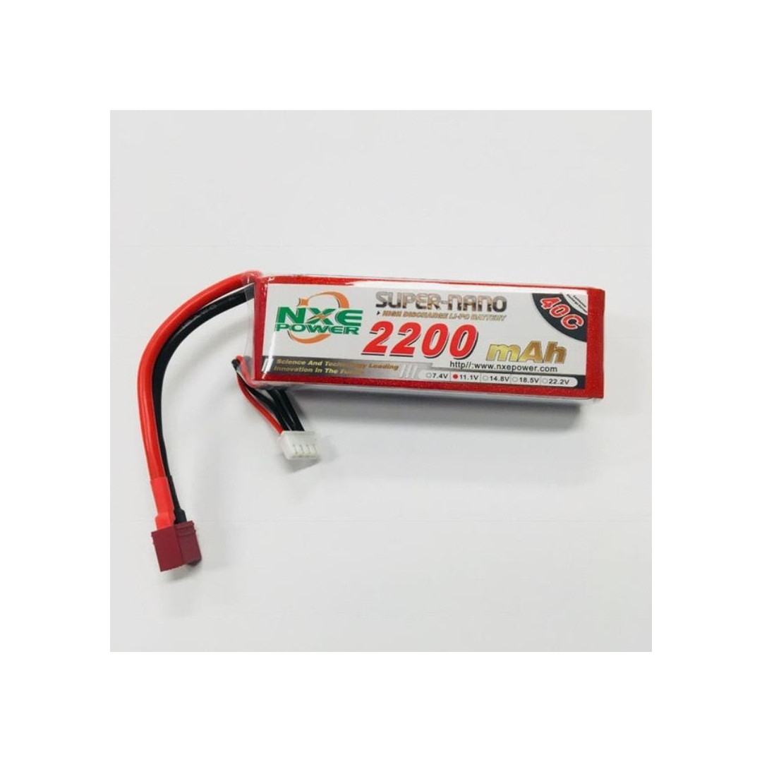NXE 11.1V 2200mAh 40C Soft Case With Deans - Afterpay