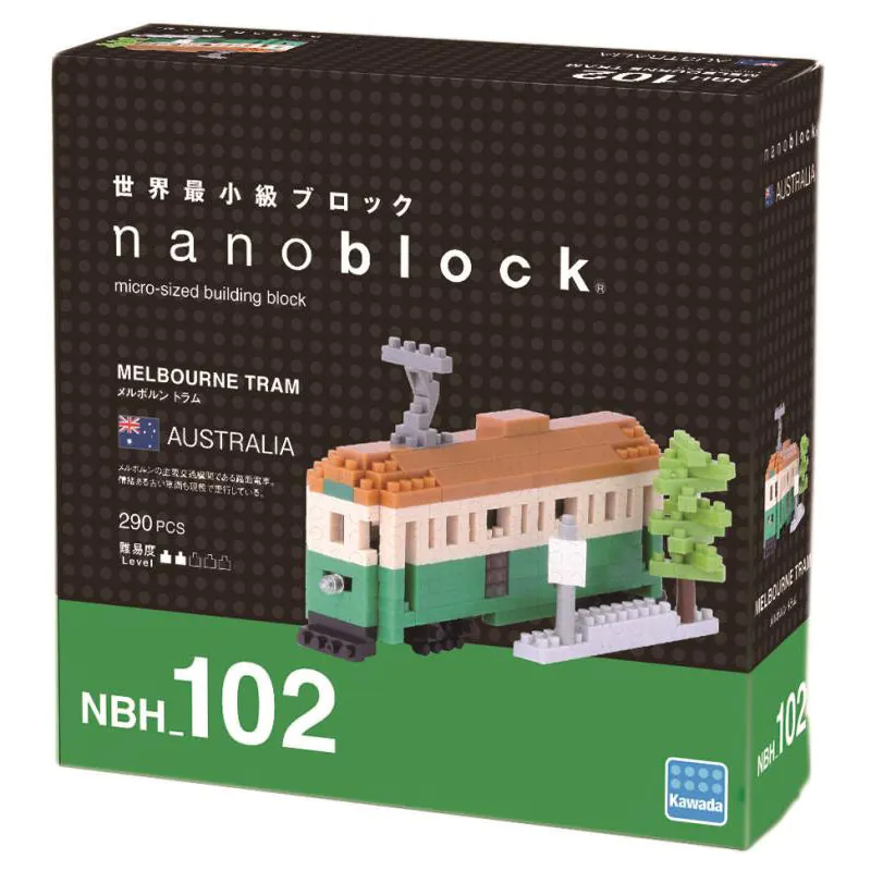 Nanoblock - Melbourne Tram - Afterpay Available!