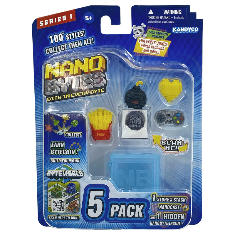 Nanobytes 5 Pack Blister Card. Shop Now!