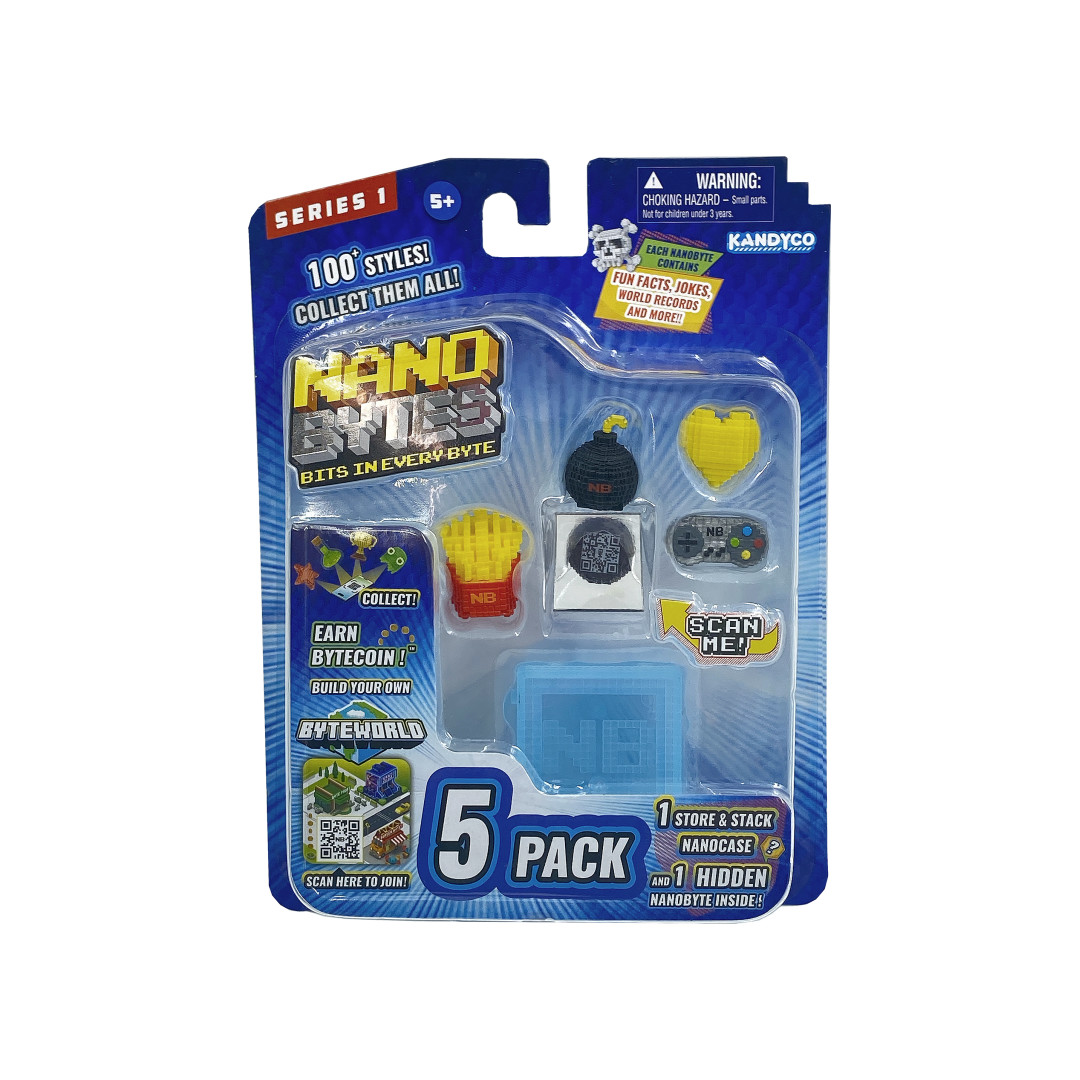 Nanobytes 5 Pack Blister Card. Shop Now!