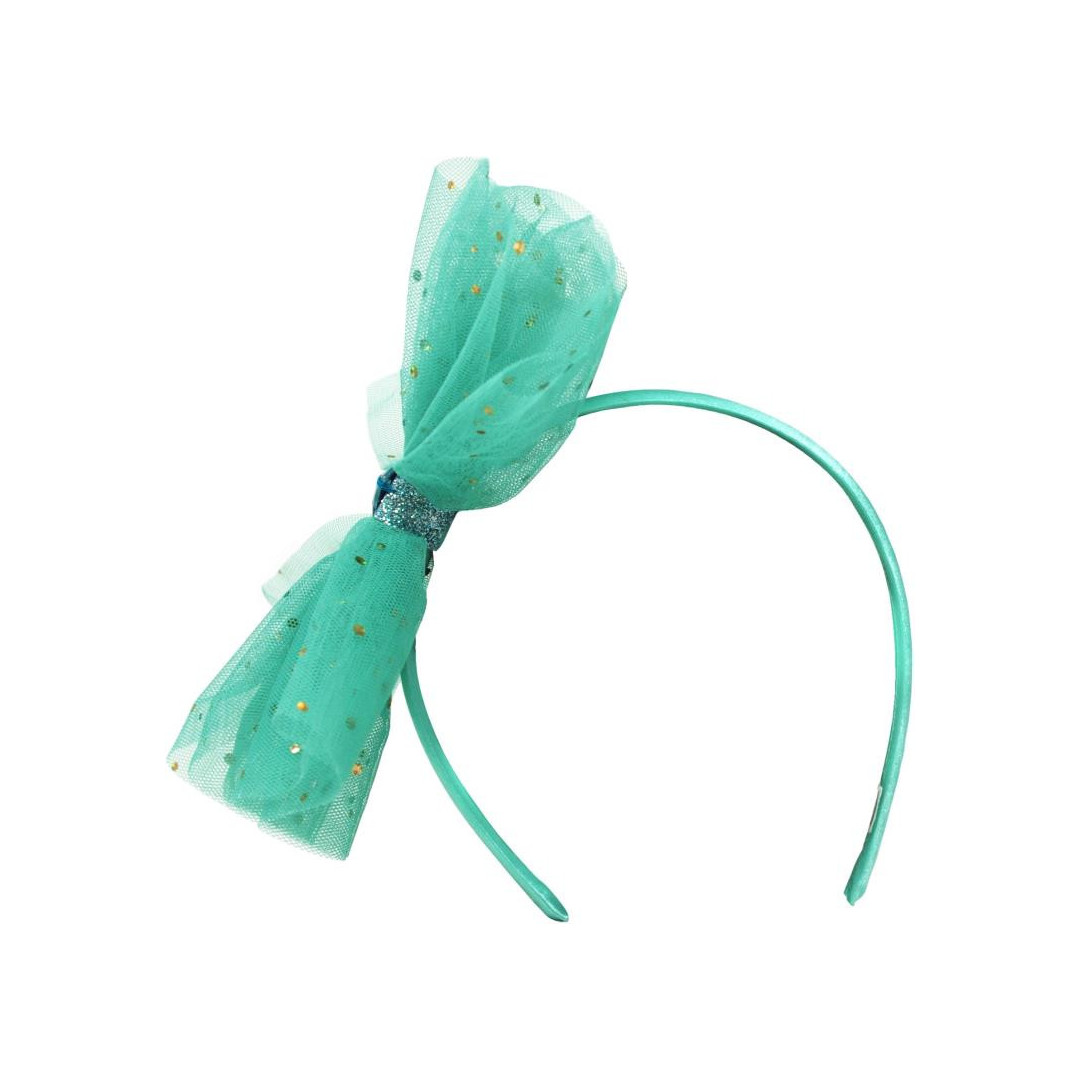 Pink Poppy Jasmine Sparkling Bow Headband | Mr Toys Toyworld