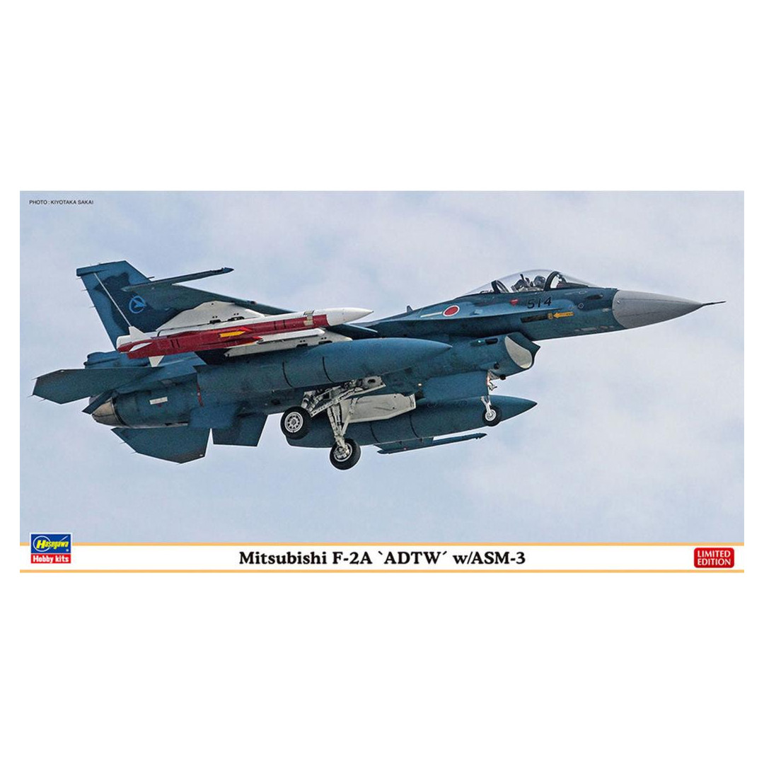 Hasegawa 1/72 F-2A Adtw With Asm-3 - Afterpay Available!