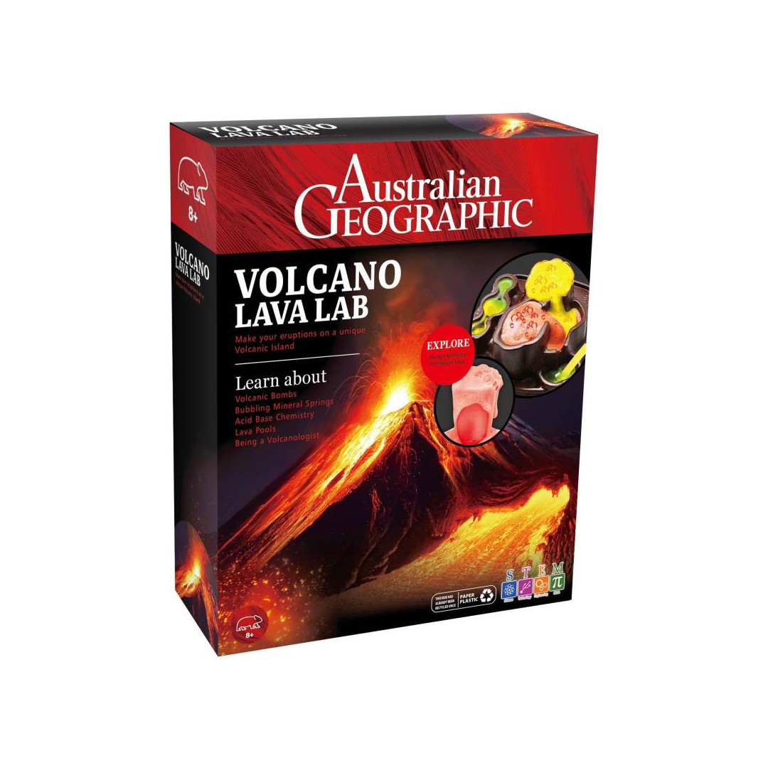 Australian Geographic Volcano Lava Lab | Mr Toys Toyworld