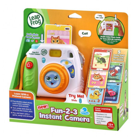 LeapFrog Fun-2-3 Instant Camera | Mr Toys Toyworld