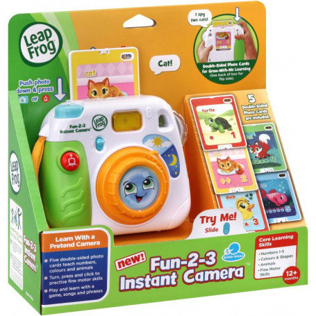 LeapFrog Fun-2-3 Instant Camera | Mr Toys Toyworld