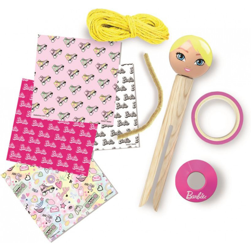 Barbie Kokeshi Peg Doll Origami Fashion Studio | Mr Toys Toyworld