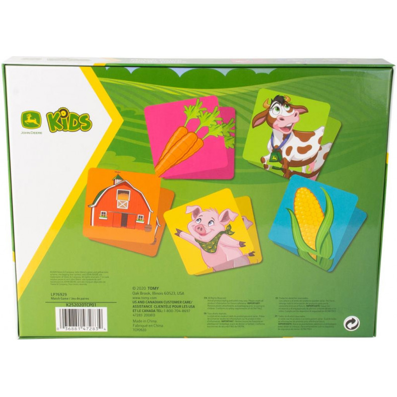 Tomy John Deere Matching Game - Afterpay Available!