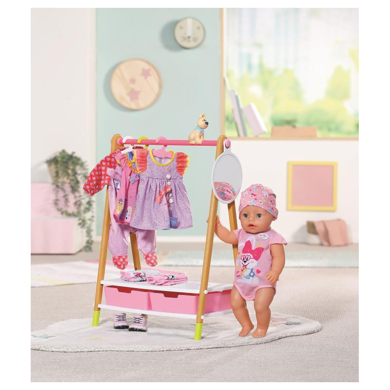 Baby Born Clothes Rail | Mr Toys Toyworld