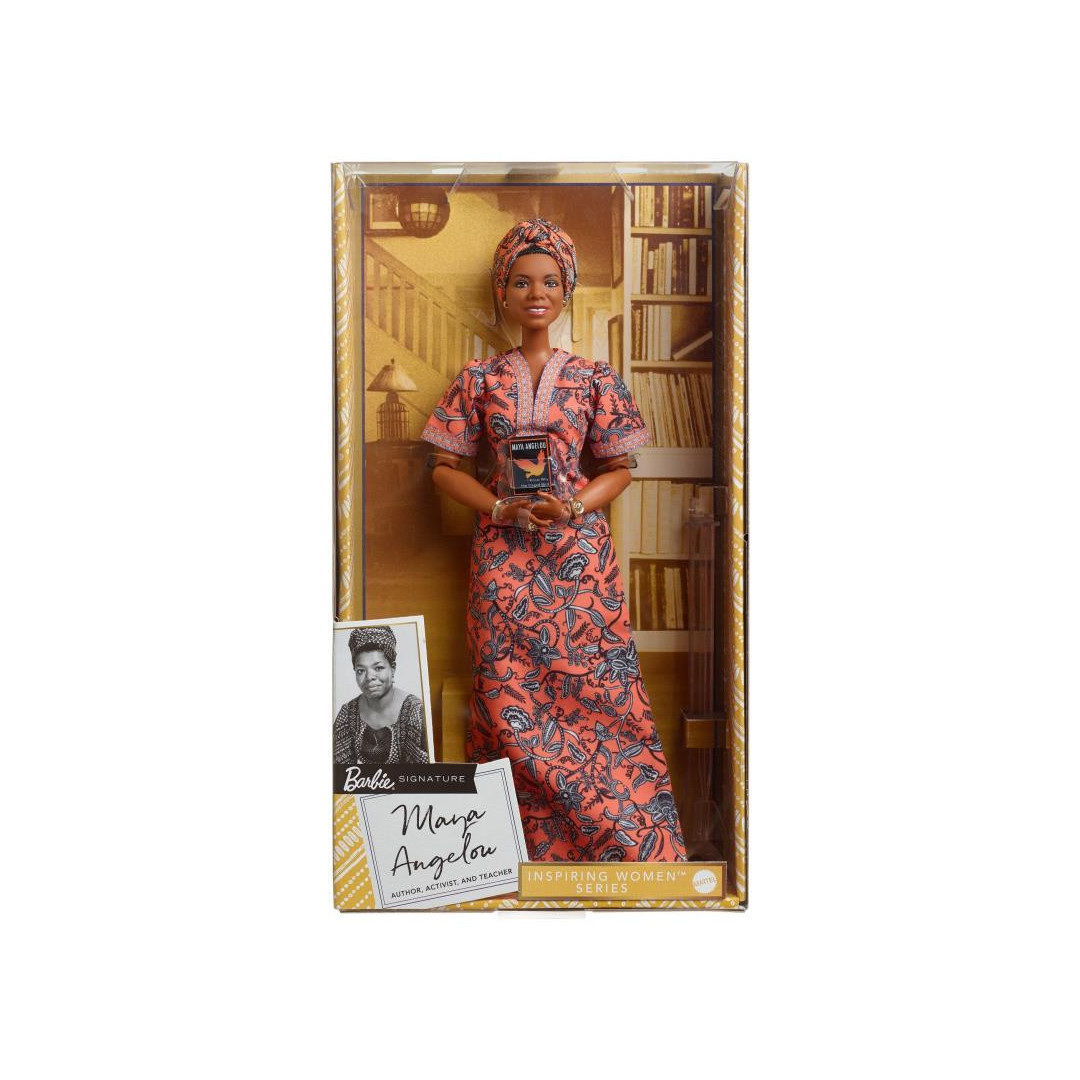 Maya Angelou Barbie Inspiring Women Doll - Afterpay