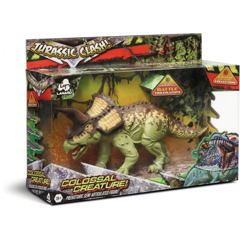 Lanard - Jurassic Clash - Triceratops/Mammoth - Afterpay