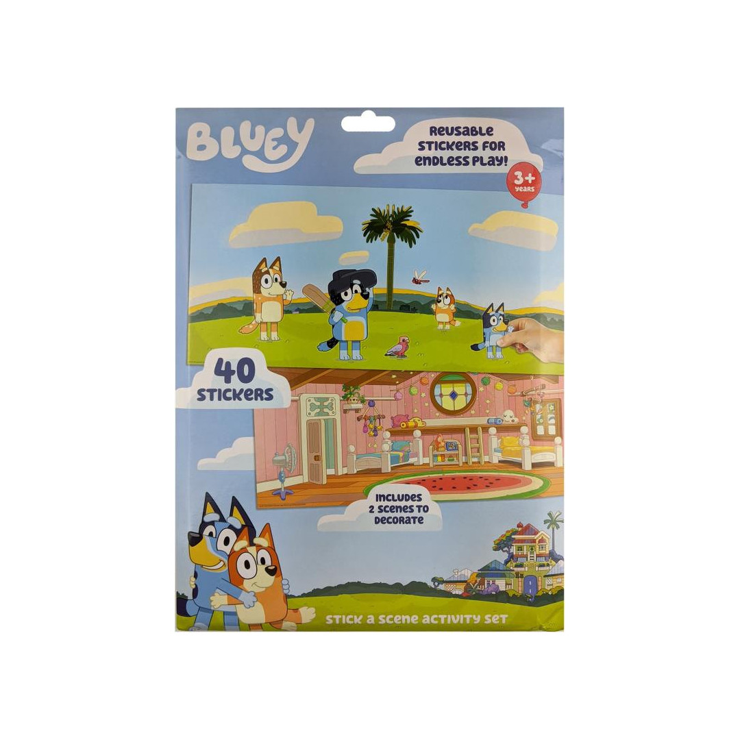 Bluey Stick A Scene Activity Set - Afterpay Available!