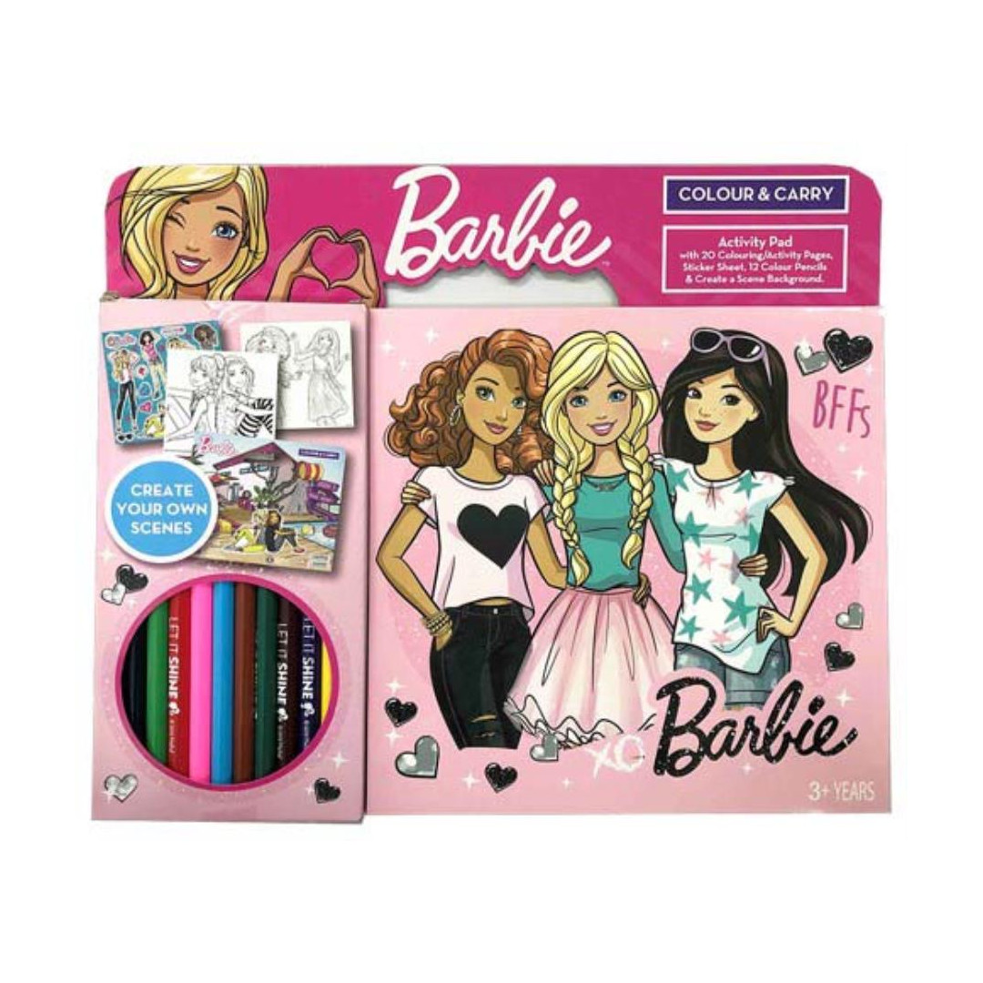 Barbie Colour & Carry Set - Afterpay Available!