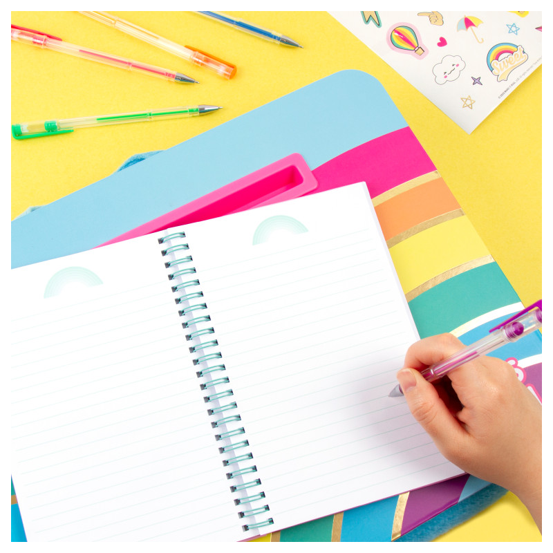 Rainbow Bright Lap Desk & Stationery - Afterpay Available!