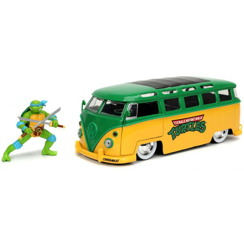 1:24 TMNT Leonardo VW Bus Movie - Shop Now!