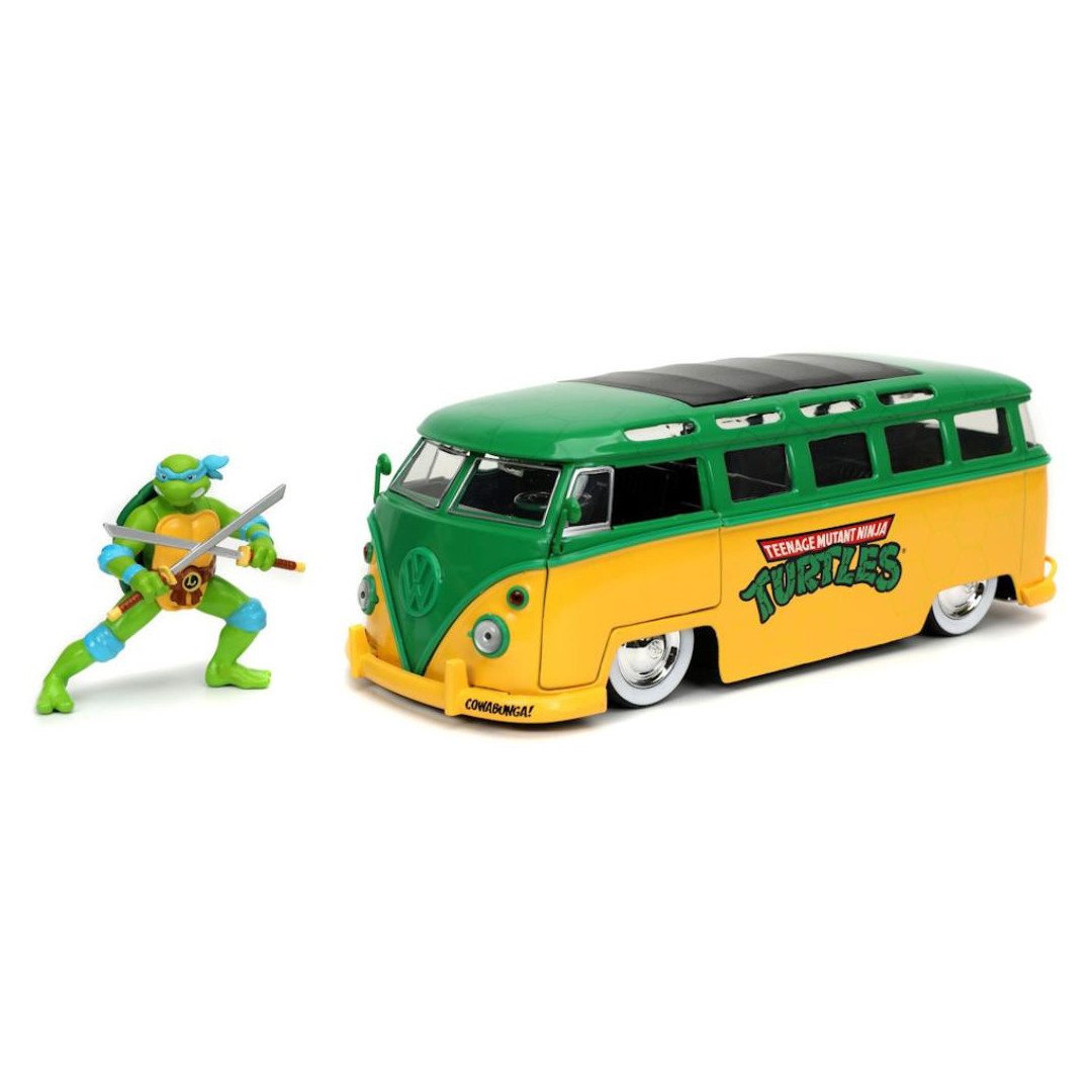 1:24 TMNT Leonardo VW Bus Movie - Shop Now!