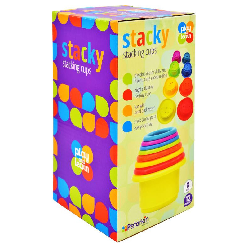 Peterkin Stacky Stacking Cups - Afterpay Available!