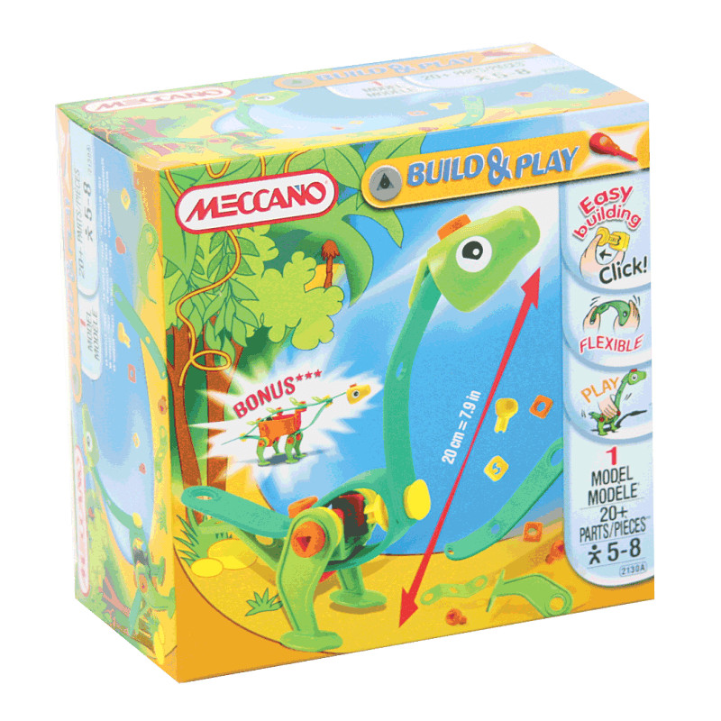 Meccano Build And Play Dinosaur Assortment | Mr Toys Toyworld