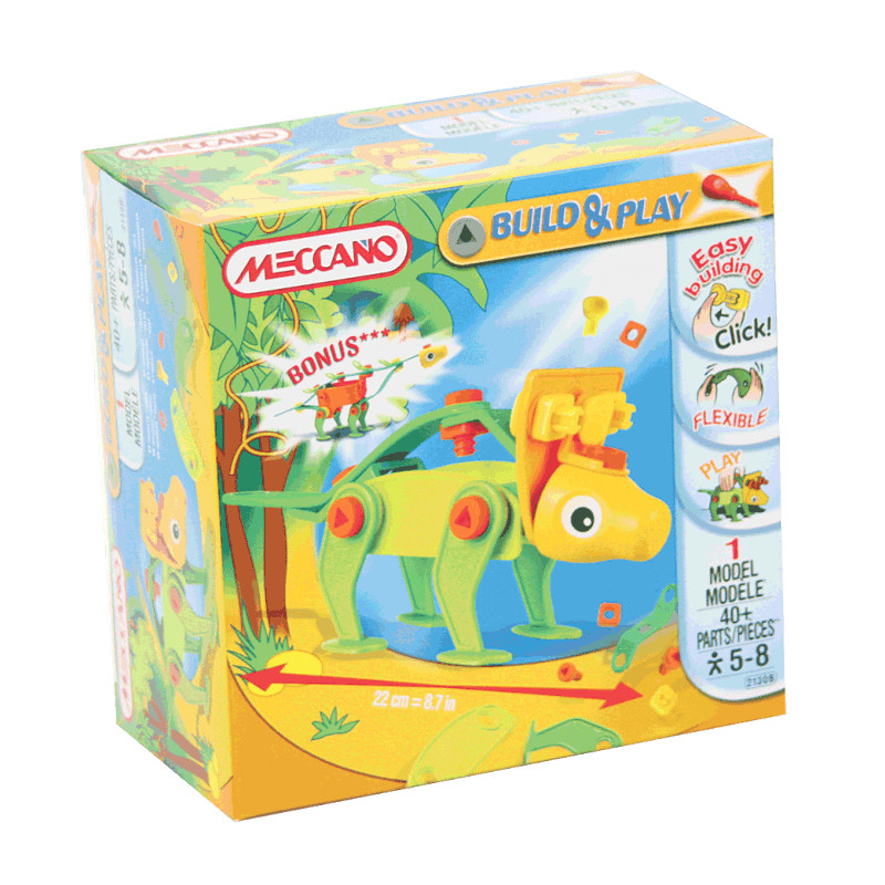 Meccano Build And Play Dinosaur Assortment | Mr Toys Toyworld