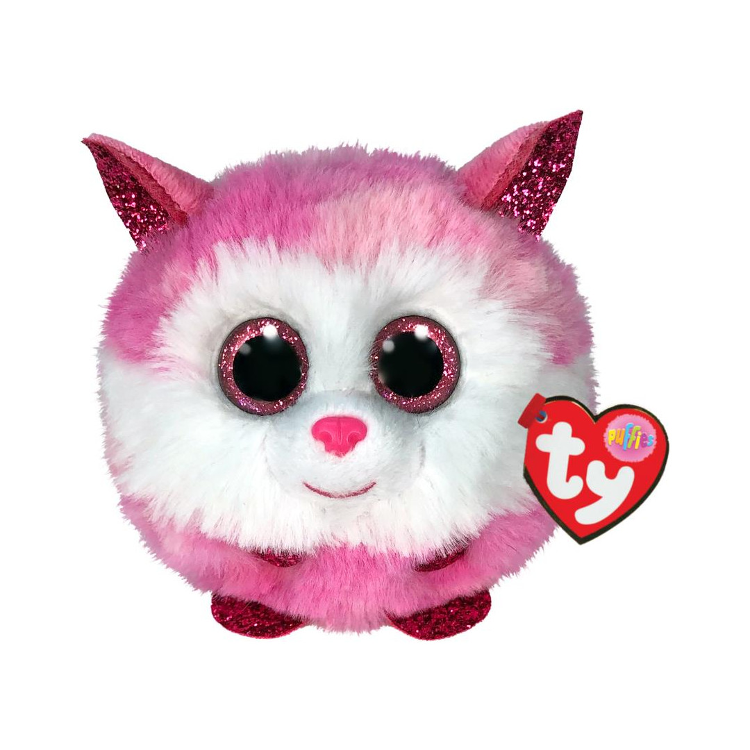 Ty Puffies Princess Pink Husky - Afterpay Available!