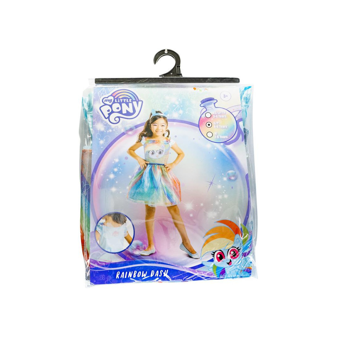 Mlp Rainbow Dash Fancy Dress Costume 4-6 - Afterpay