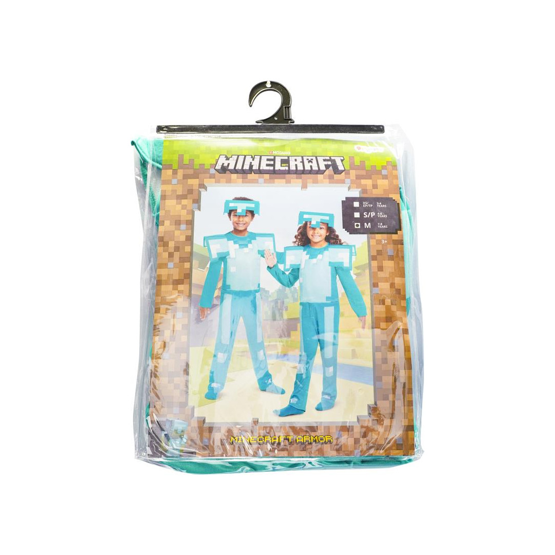 Minecraft Armor Fancy Dress Costume 7-8 - Afterpay
