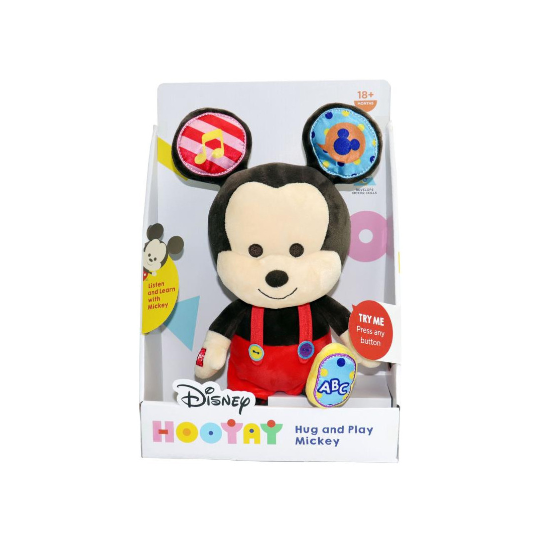 Disney Hooyay Learn & Play Mickey Plush | Mr Toys Toyworld
