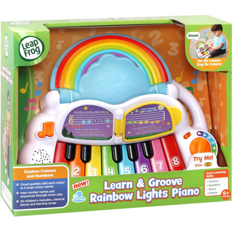 LeapFrog Learn & Groove Rainbow Lights Piano - Afterpay