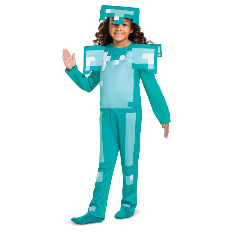Minecraft Armor Fancy Dress Costume 7-8 - Afterpay
