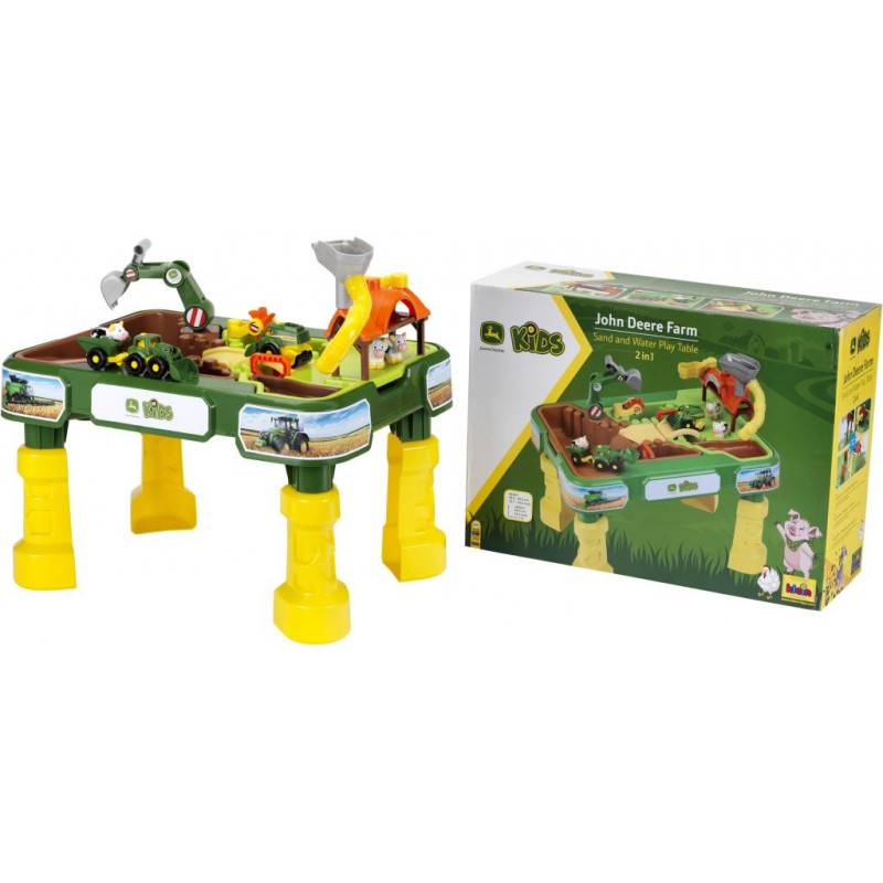 John Deere Farm Sand and Water 2in1 Play Table - Afterpay
