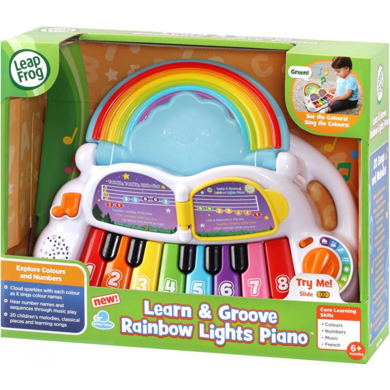LeapFrog Learn & Groove Rainbow Lights Piano - Afterpay