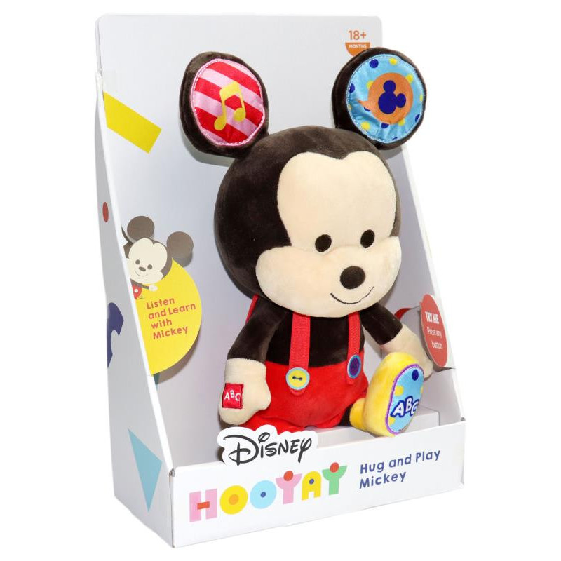 Disney Hooyay Learn & Play Mickey Plush | Mr Toys Toyworld