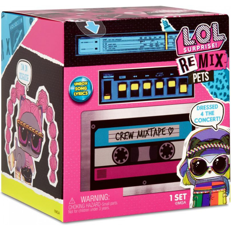 L.O.L. Surprise! Pets- Remix Series Assorted - Afterpay