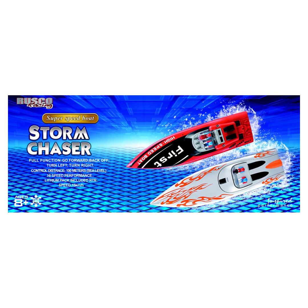 Battery Radio Control Storm Chaser Boat Assorted - Afterpay