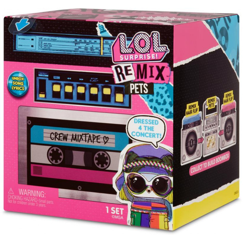 L.O.L. Surprise! Pets- Remix Series Assorted - Afterpay