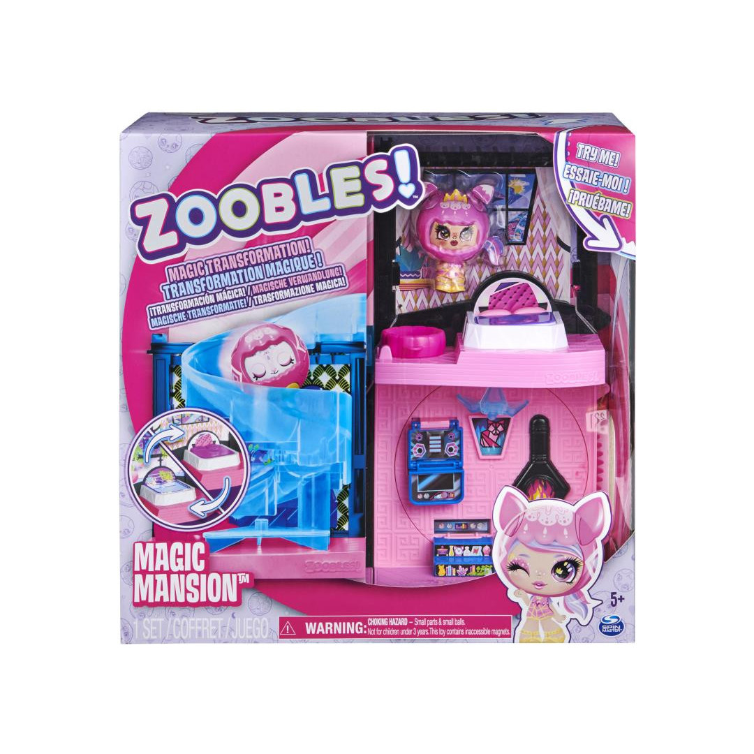 Zoobles Magic Mansion Spinning Playset - Shop Now!