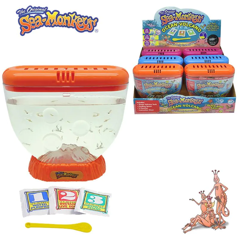 Sea Monkey Ocean Volcano Assorted - Afterpay Available!