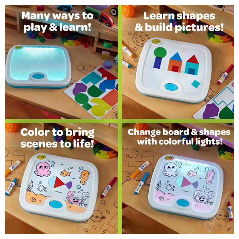 Crayola - Light Up Activity Board - Afterpay Available!