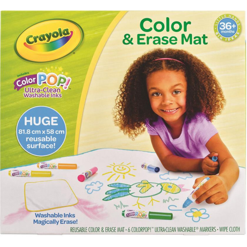 Crayola - Colour And Erase Mat - Afterpay Available!