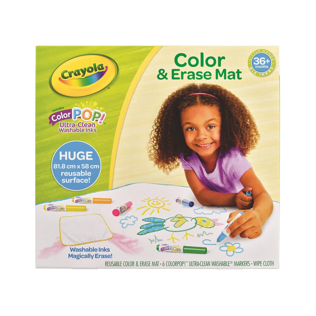 Crayola - Colour And Erase Mat - Afterpay Available!