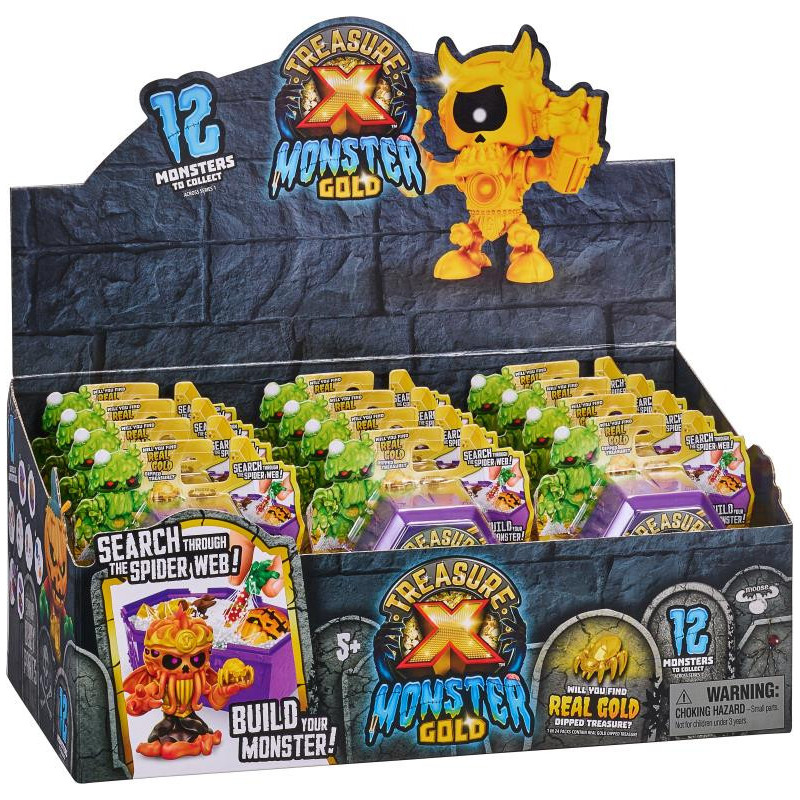 Treasure X Mini Monsters Assorted - Afterpay Available!