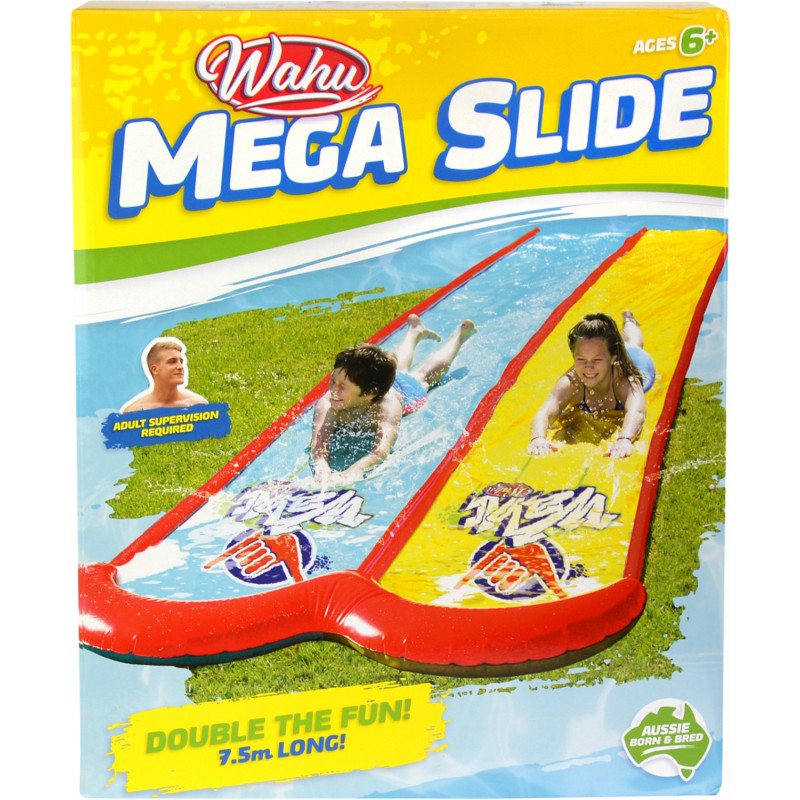 Wahu Mega Slide Double 7.5m - Afterpay Available!