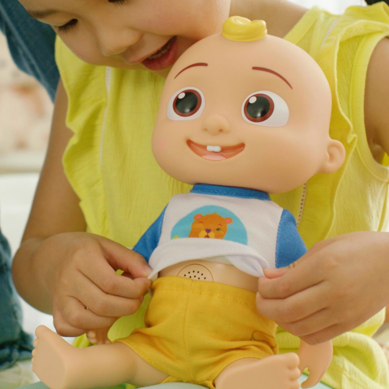CoComelon Deluxe Interactive JJ Doll Plush Doll - Shop Now!