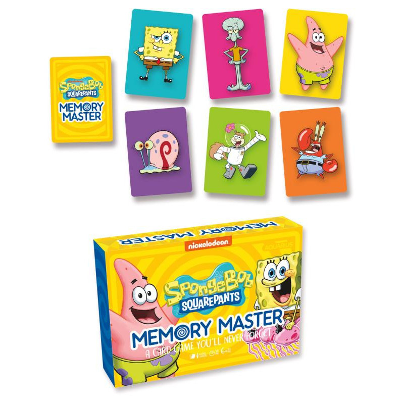 Spongebob Memory Master Card Game | Mr Toys Toyworld