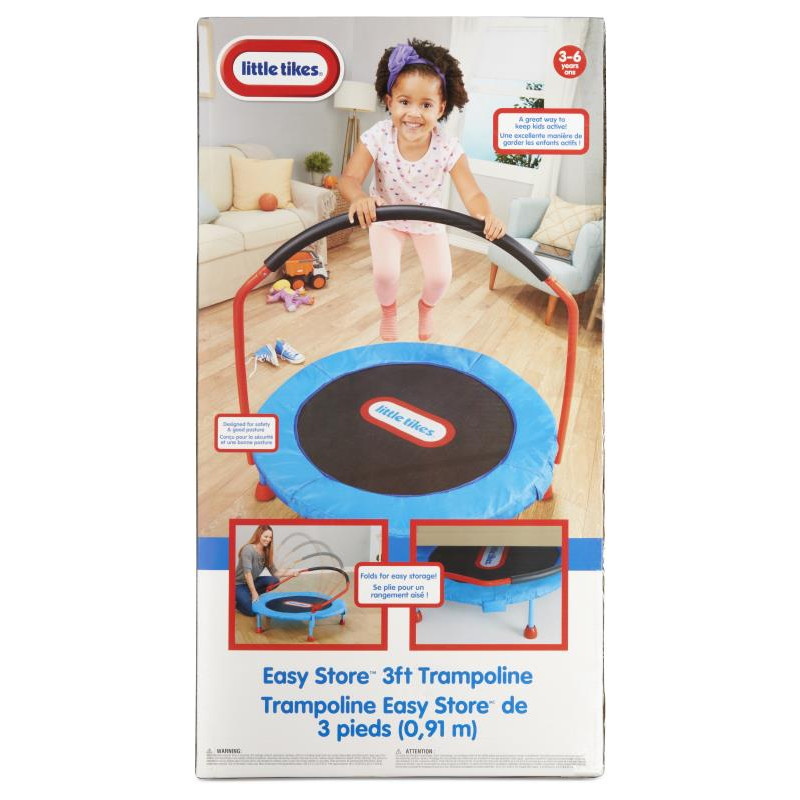 Little Tikes Easy Store 3 Ft Folding Trampoline - Shop Now!