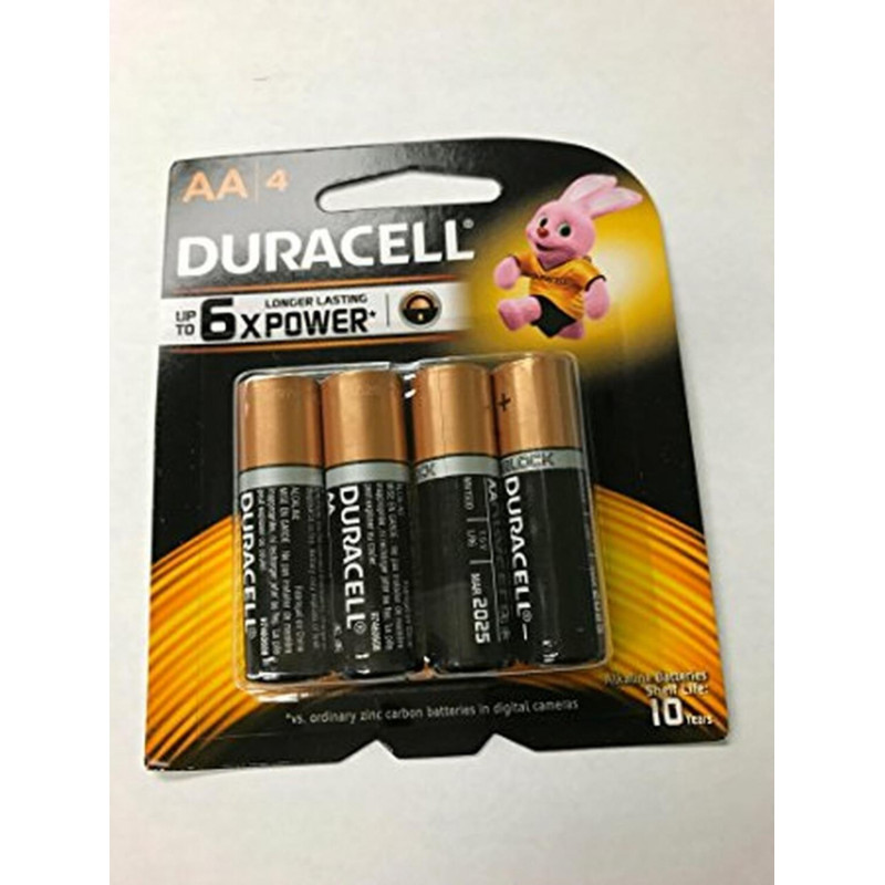 Duracell AA 4 Pack Blister Batteries - Afterpay Available!